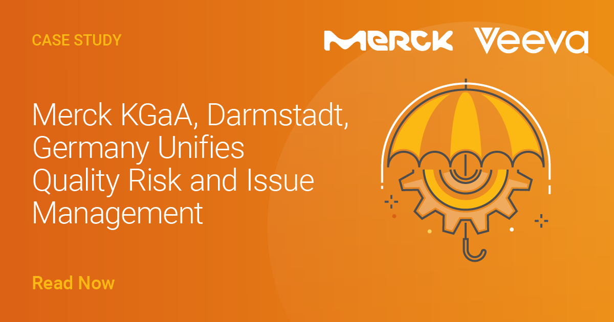 Merck KGaA, Darmstadt, Germany Unifies Quality Risk and Issue ...