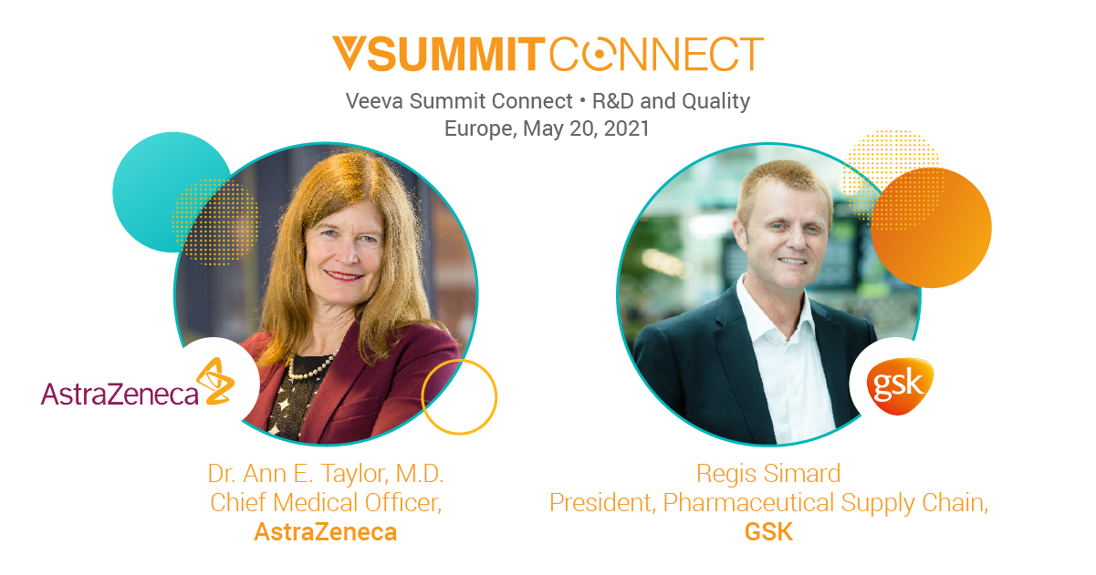 AstraZeneca and GSK to Keynote Veeva Summit Connect Europe | Veeva ...