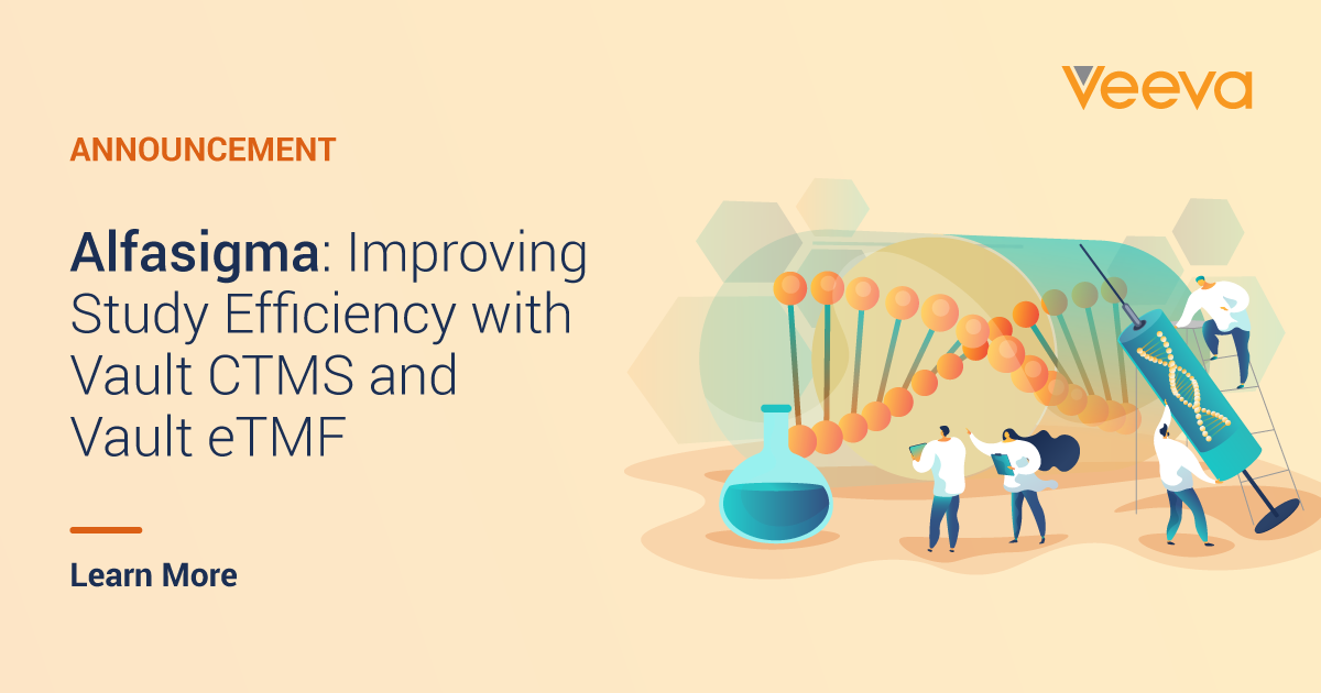 Alfasigma Accelerating Clinical Trials with Veeva Vault Clinical ...