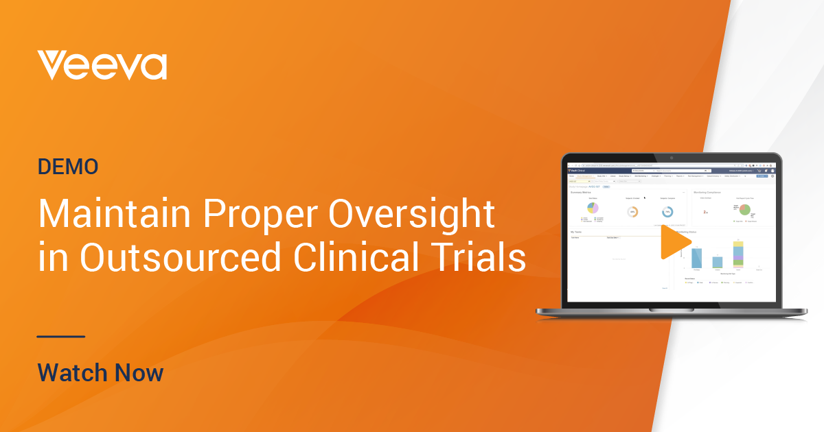 CTMS Oversight Deep Dive Demo | Veeva Systems Europe