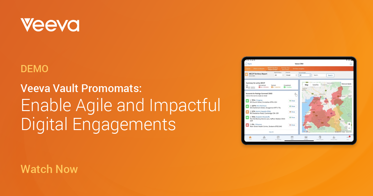 Enable Agile and Impactful Digital Engagements with Veeva Vault CRM ...