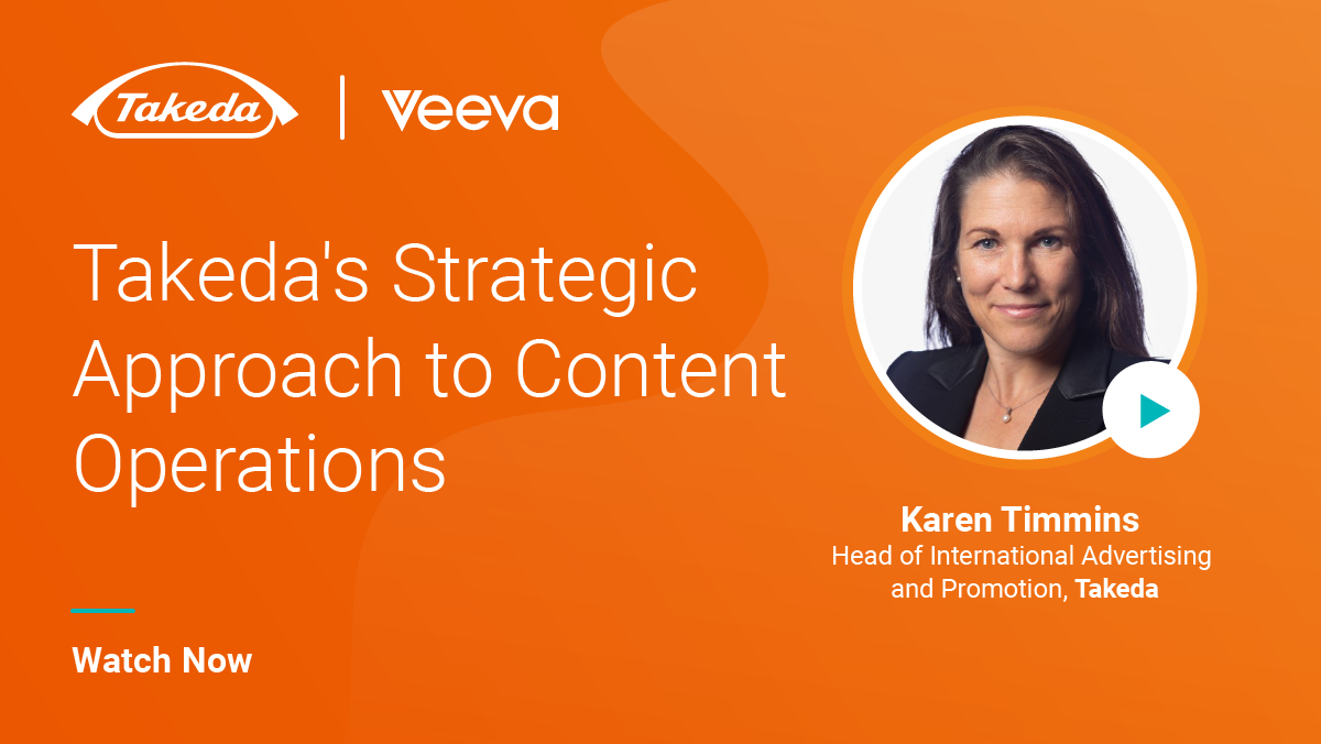 Takeda's Strategic Approach to Content Operations