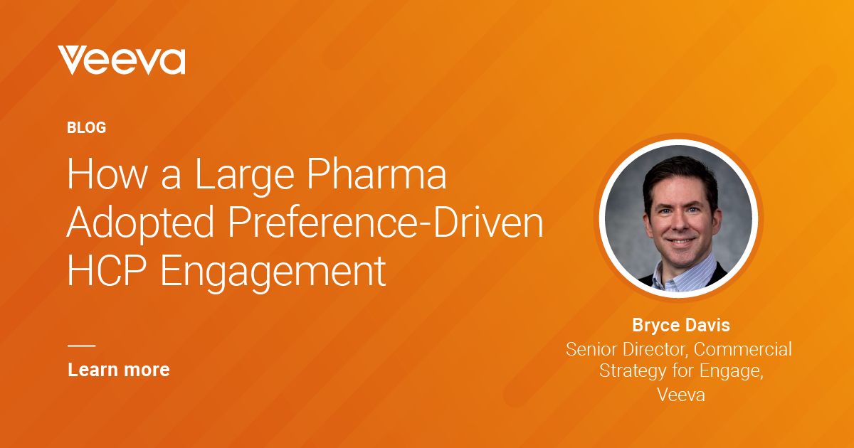 Driving HCP-Preferred Engagement | Veeva Systems EU