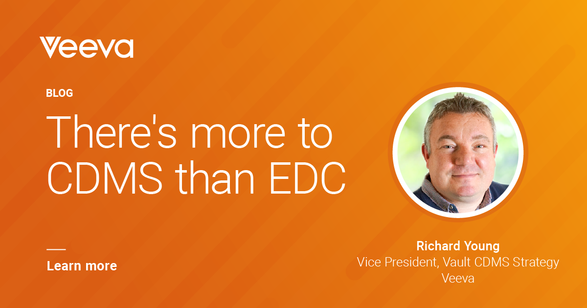 There Is More to CDMS Than EDC | Veeva Systems Europe