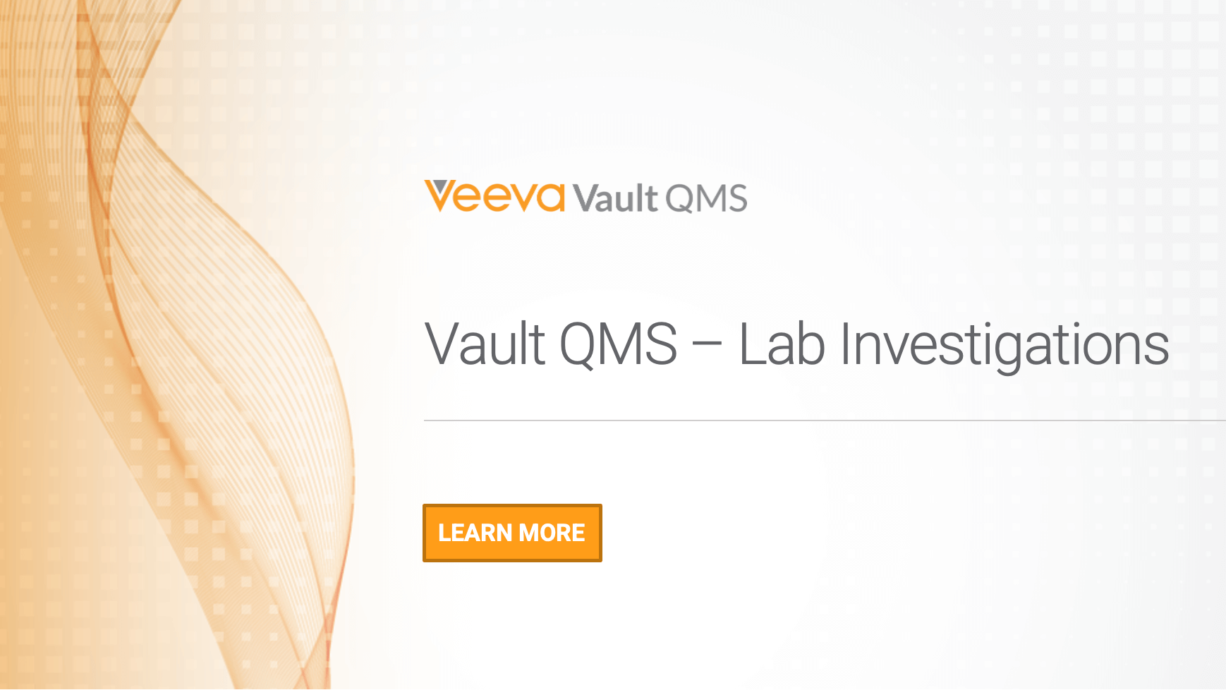 Veeva QMS: Lab Investigations | Veeva Systems Europe