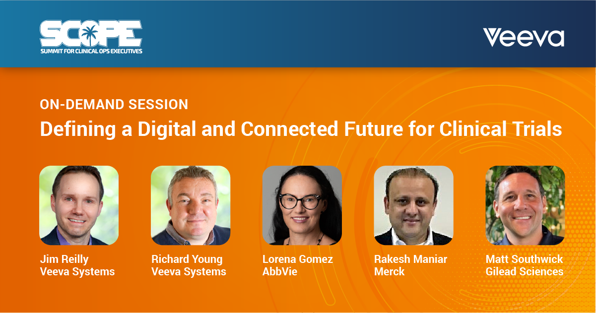 Defining a Digital and Connected Future for Clinical Trials | Veeva ...