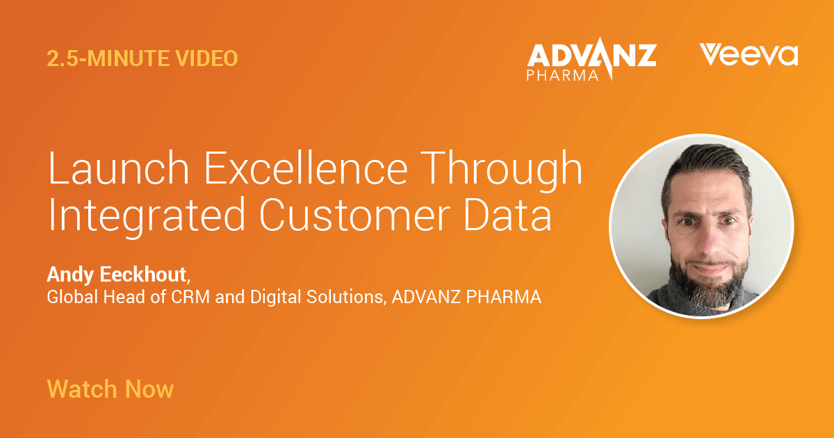 Launch Excellence Through Integrated Customer Data | Veeva Systems Europe