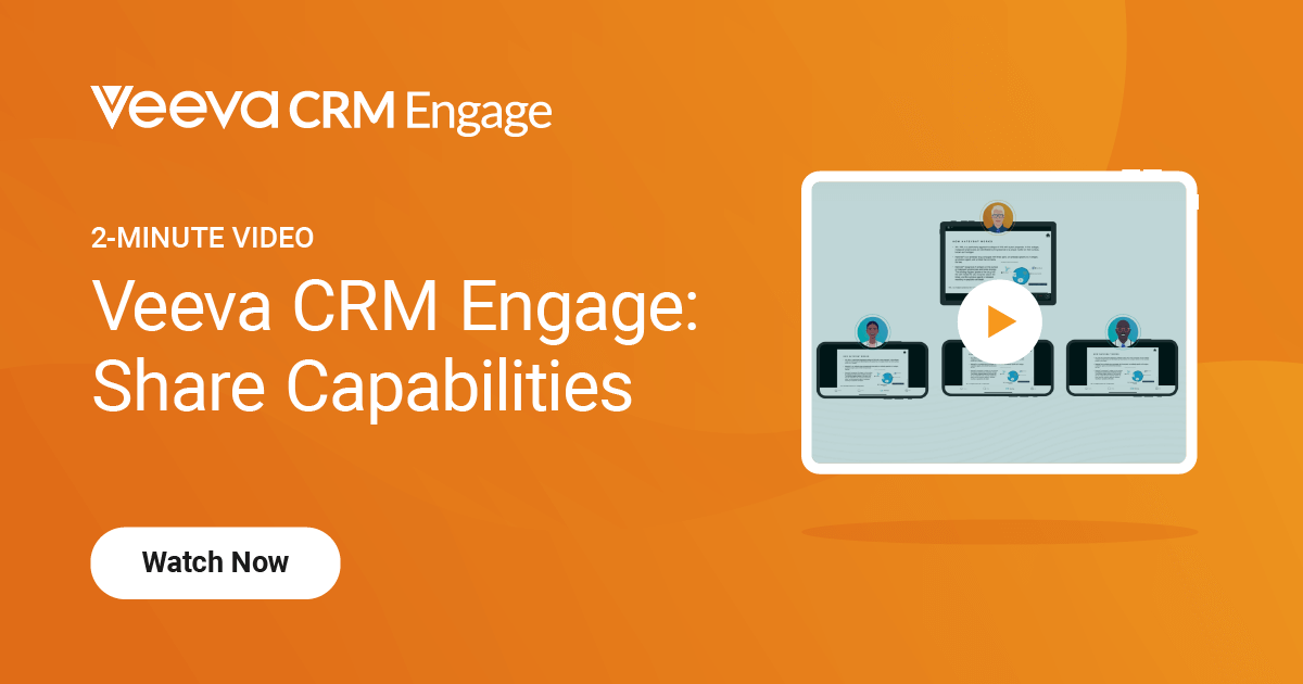 Veeva Vault CRM Engage: Share Capabilities | Veeva Systems Europe