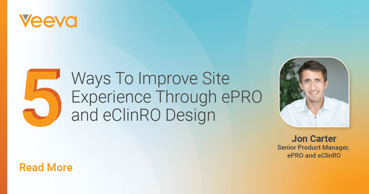 Five Ways To Improve Site Experience Through ePRO and eClinRO Design ...