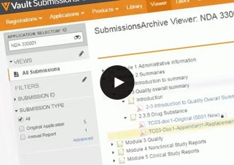 Veeva Vault Submissions Archiveデモ | Veeva Japan