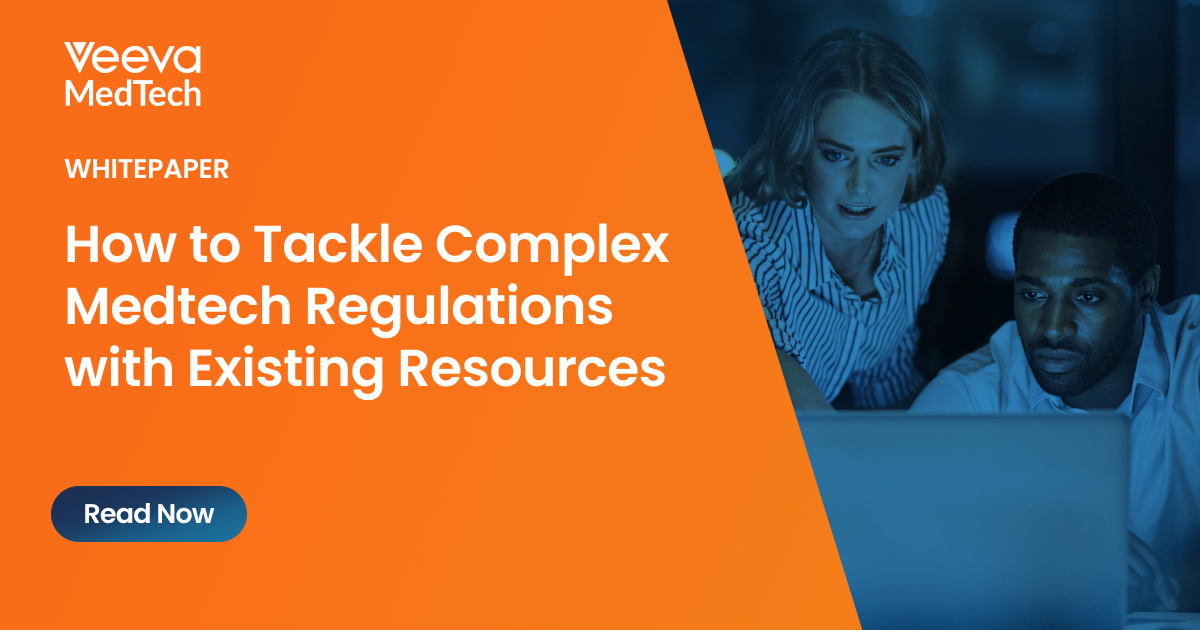 How to Tackle Complex Medtech Regulations with Existing Resources ...