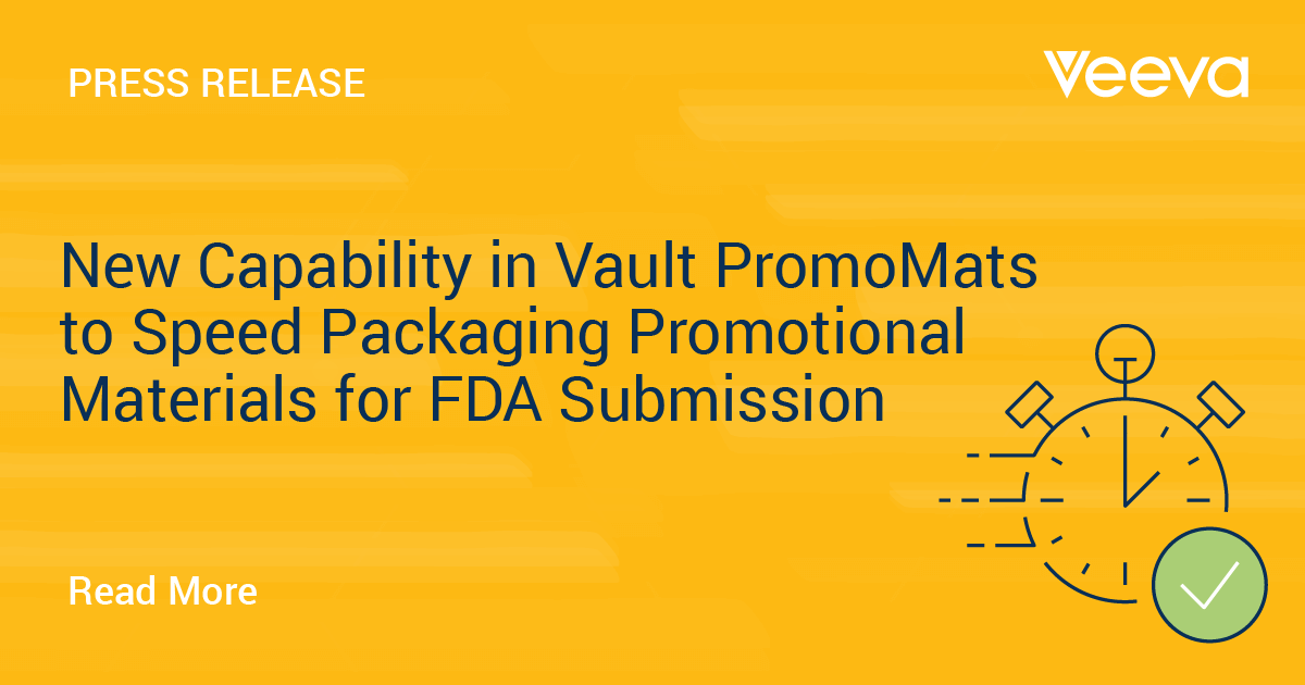 New Capability in Vault PromoMats to Speed Packaging Promotional ...