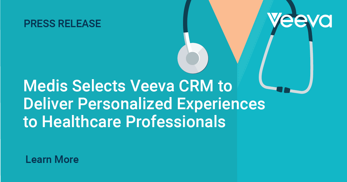 Medis Selects Veeva CRM to Deliver Personalized Experiences to ...