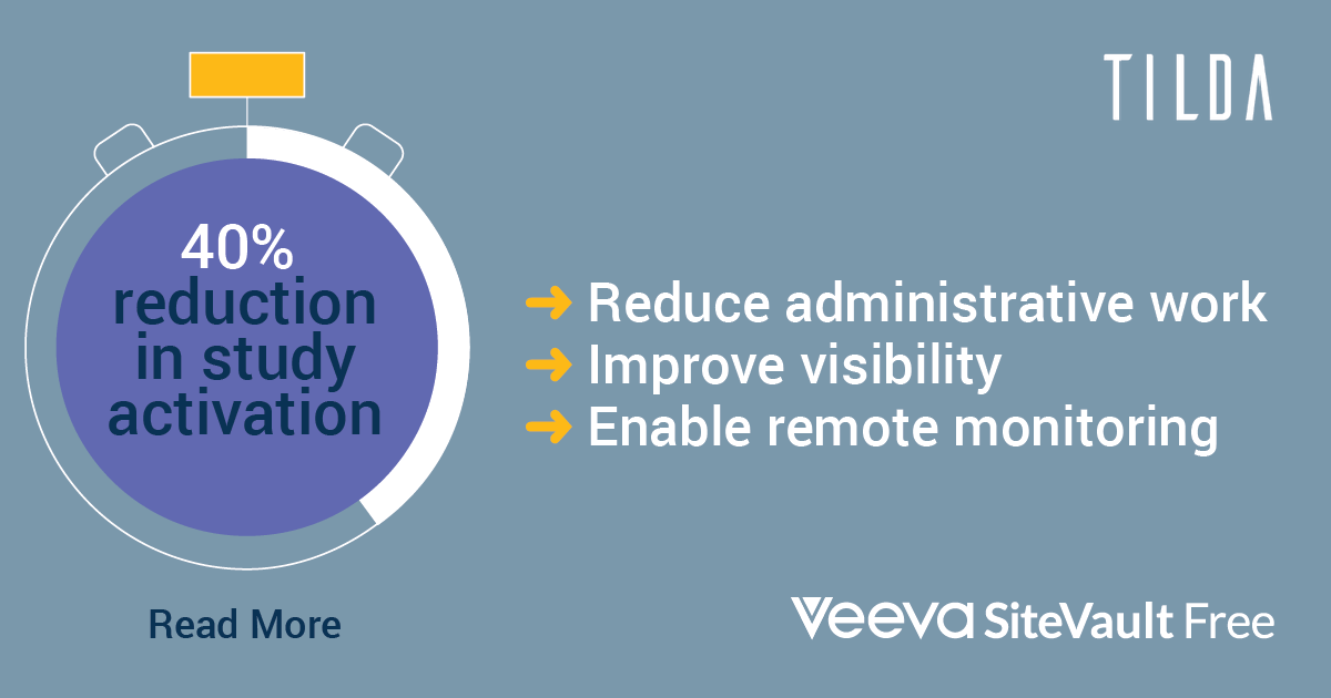 Tilda Research Speeds Study Activation and Cuts Administrative Work in ...