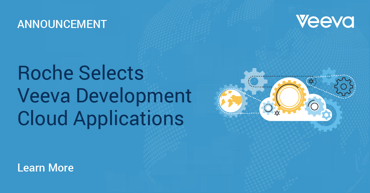 Roche Selects Veeva Development Cloud Applications | Veeva