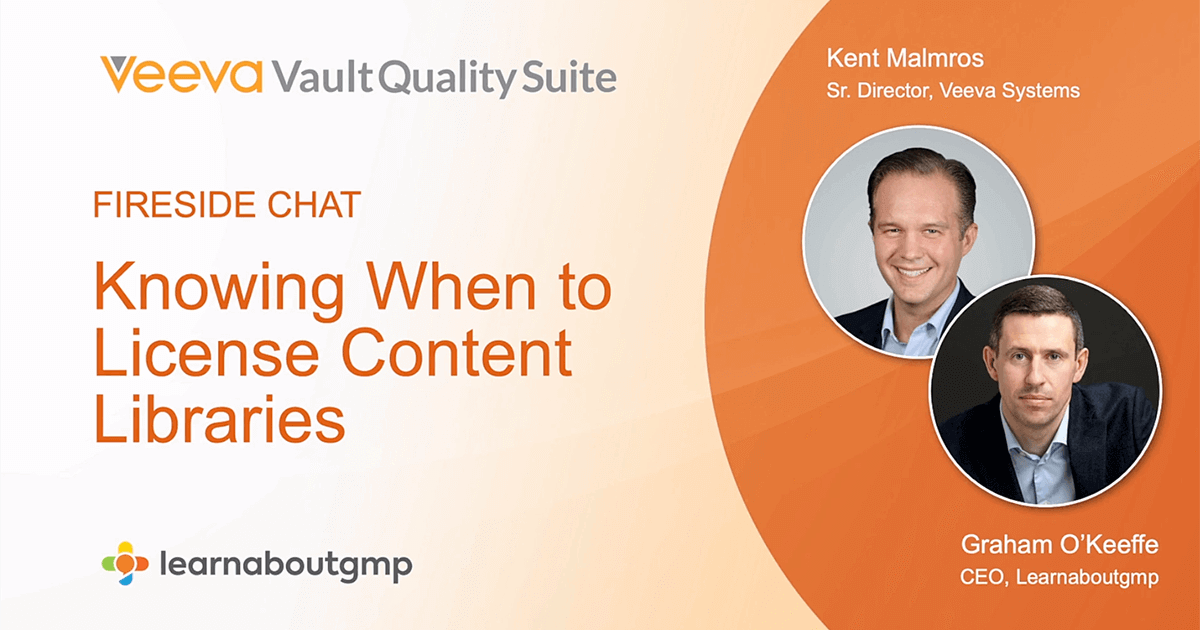 Knowing When to License Content Libraries – Video 2 of 7 | Veeva