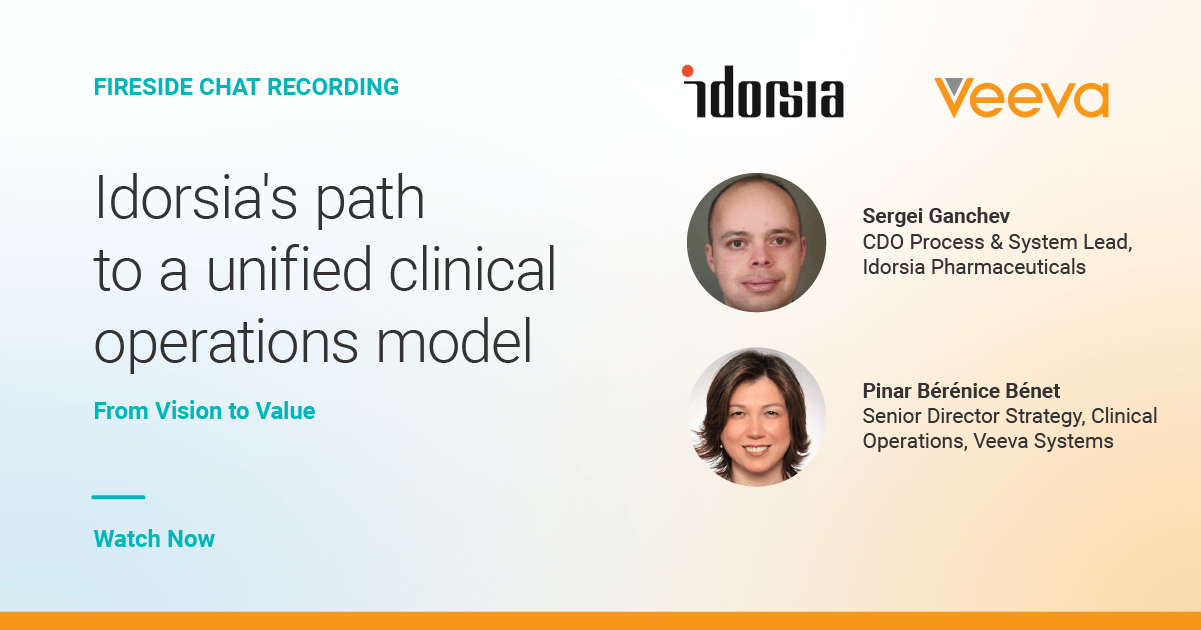 Idorsia’s Path to a Unified Clinical Operations Model | Veeva Systems ...