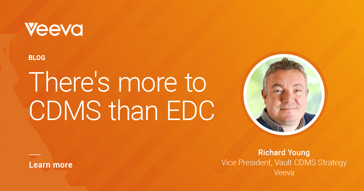 There Is More to CDMS Than EDC | Veeva