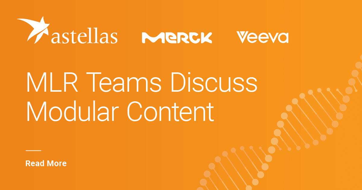 MLR Teams Discuss Modular Content | Veeva