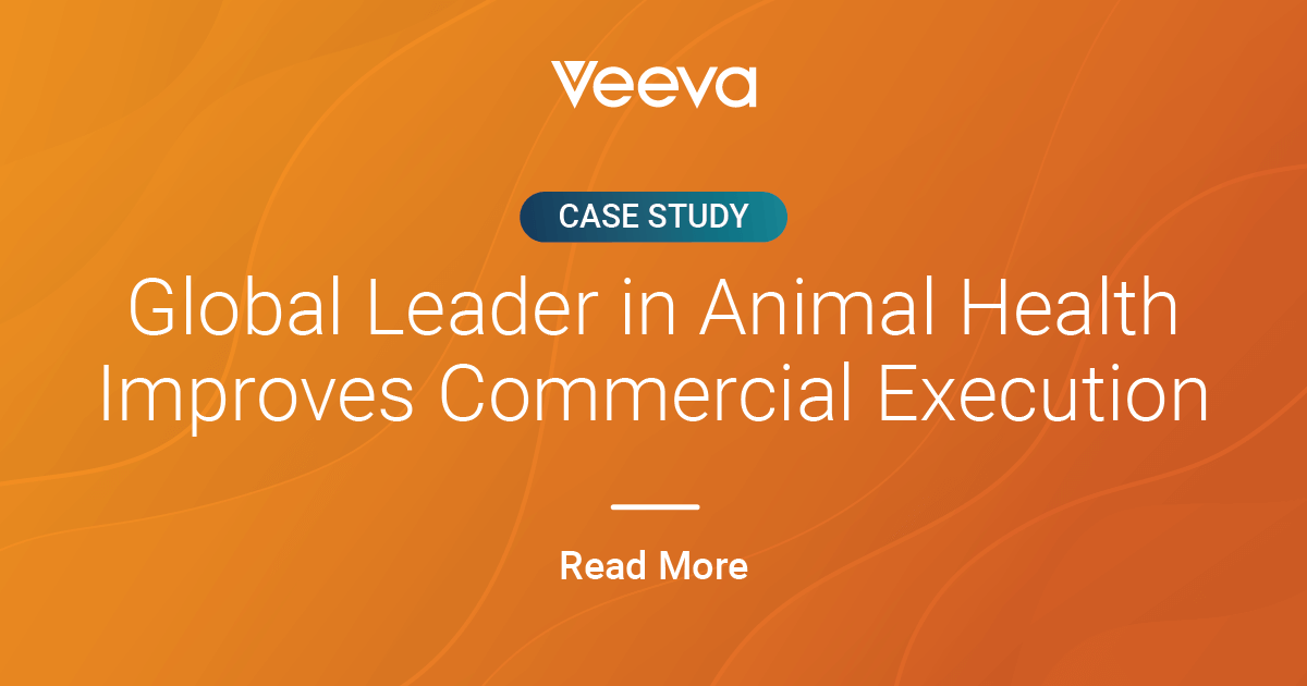Leader in Animal Health Improves Commercial Execution – Veeva Nitro | Veeva