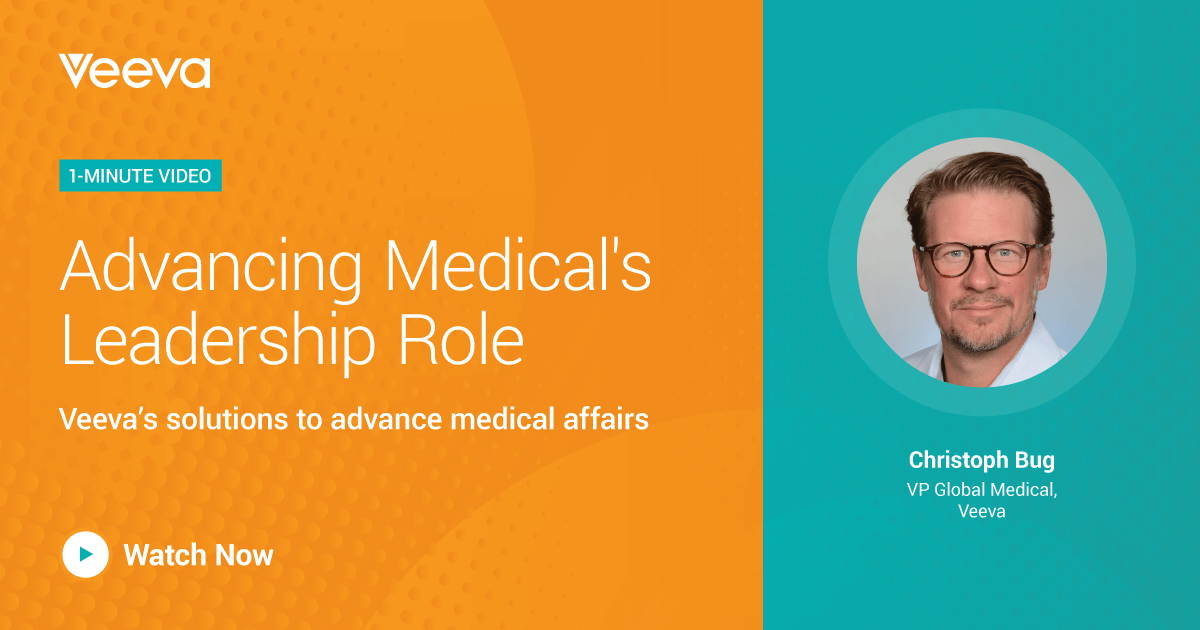 Advancing Medical’s Leadership Role | Veeva