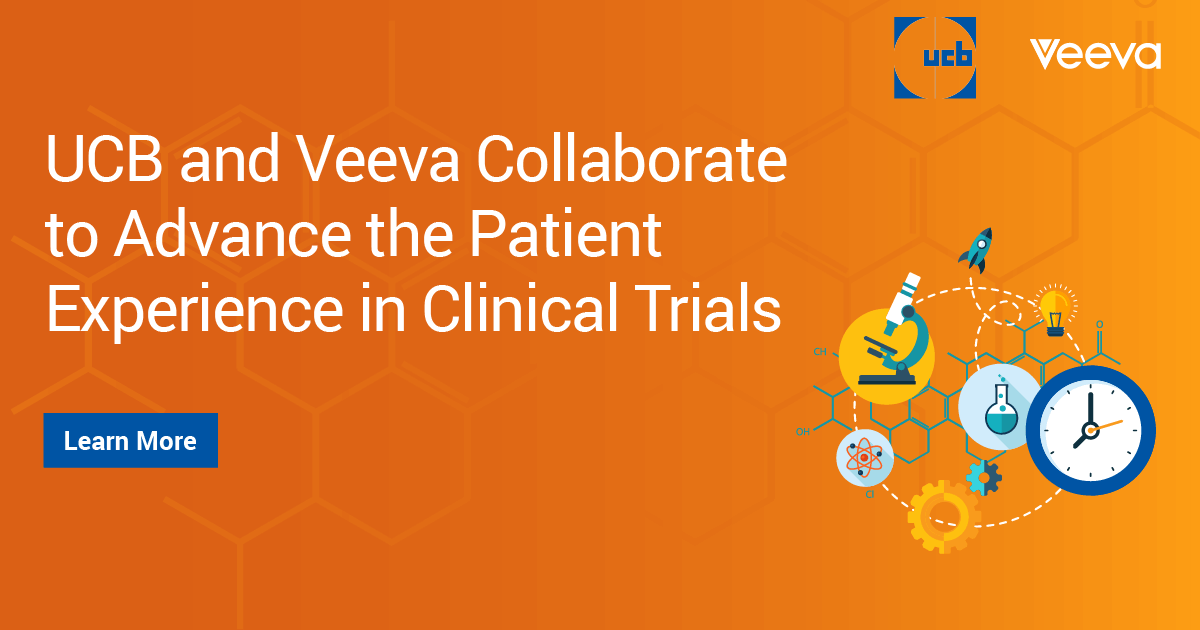 UCB and Veeva Collaborate to Advance the Patient Experience in Clinical ...