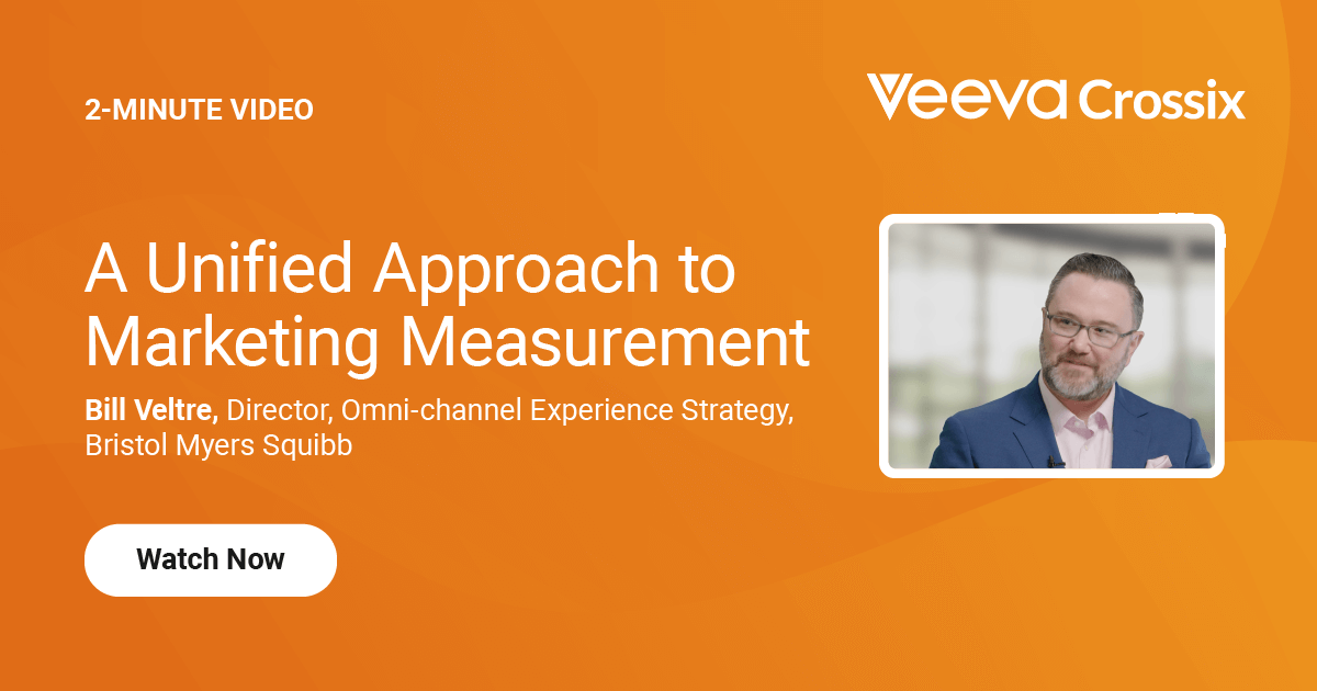 Bristol Myers Squibb: Unified Marketing Measurement Approach | Veeva