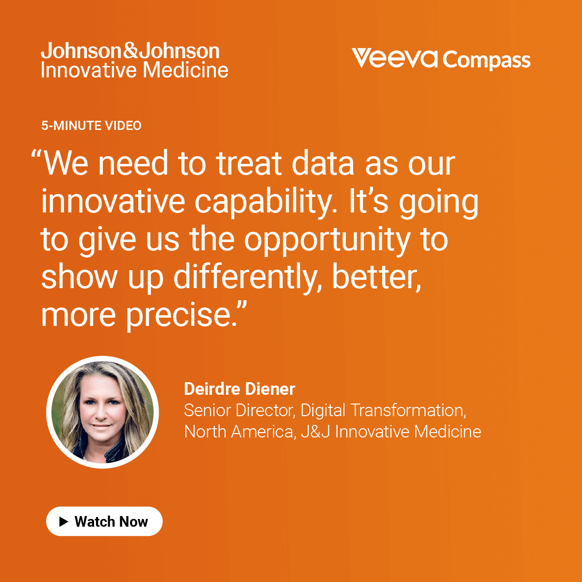 J&J Innovative Medicine: Modern Data Drives Patient-Centricity | Veeva