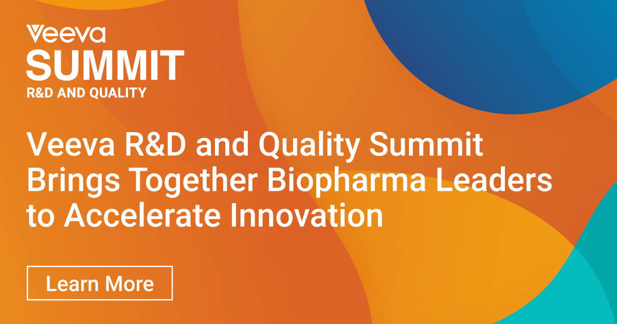 Veeva R&D and Quality Summit Brings Together Biopharma Leaders to ...