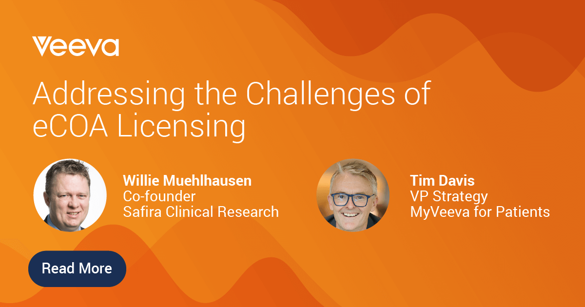 Addressing the Challenges of eCOA Licensing | Veeva