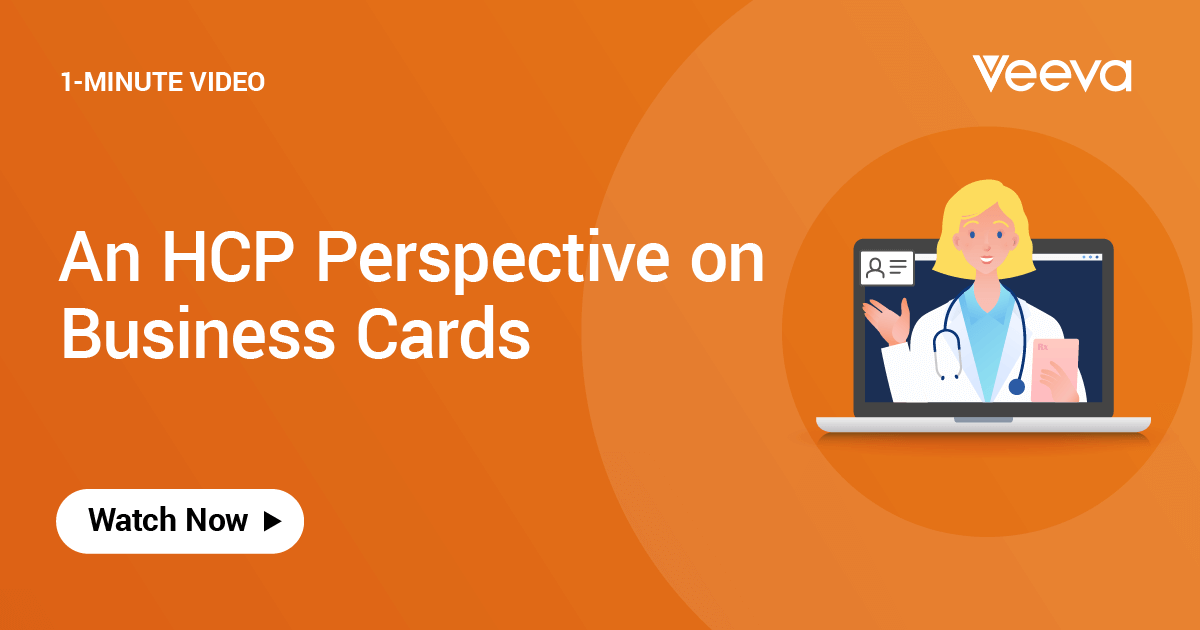 An HCP Perspective on Business Cards | Veeva
