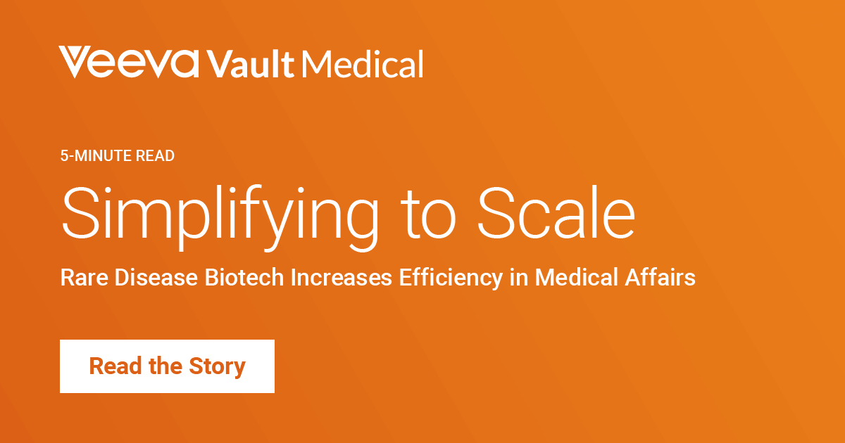 Simplifying to Scale: Rare Disease Biotech Increases Efficiency in ...