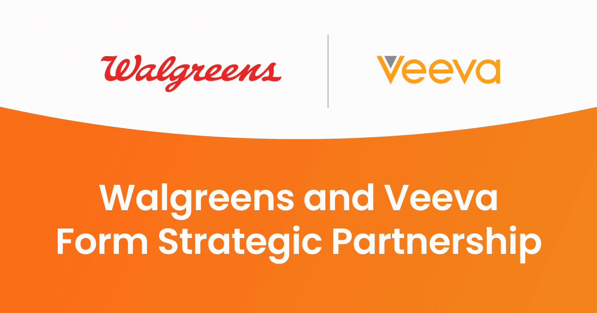 Walgreens and Veeva Form Strategic Partnership | Veeva