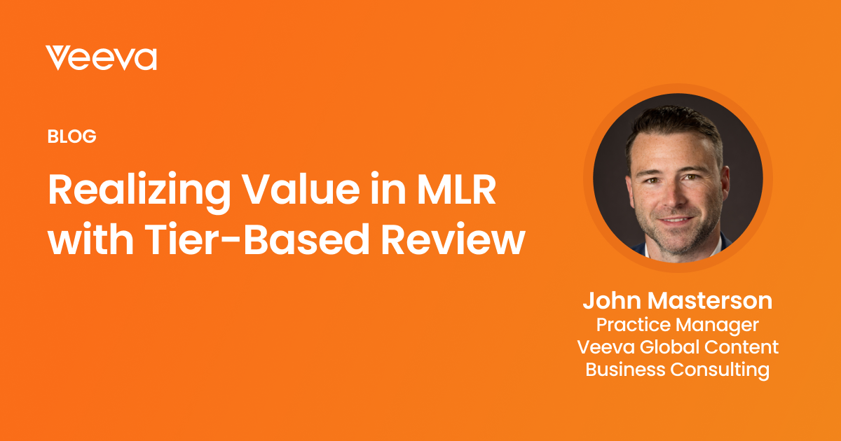 The Value of Tier-Based MLR Review | Veeva